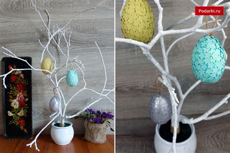 Пасхальное дерево своими руками | Поделки к пасхе