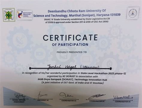 janhvi sehgal on linkedin sharing a good news i won state level