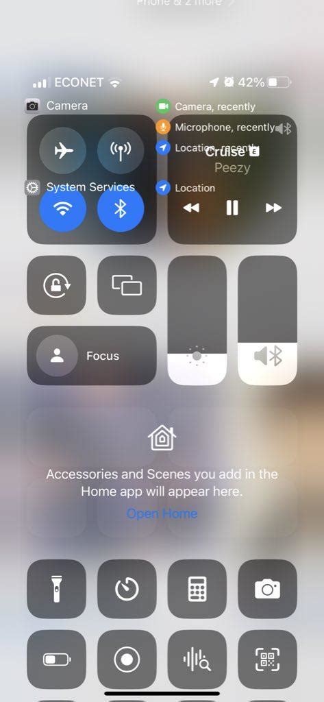 ios 16 2 however the control center bugs are still present r ios