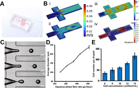 Cell Laden Microfluidic Droplet Generation A Image Of The Download Scientific Diagram