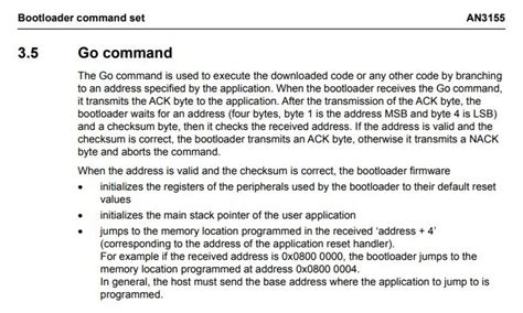Solved Bootloader How To Exit And Jump To Application In