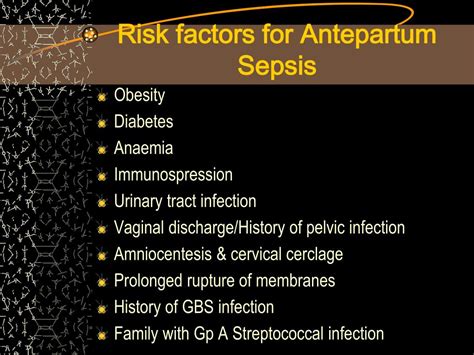 Ppt Maternal Sepsis Powerpoint Presentation Free Download Id1069261