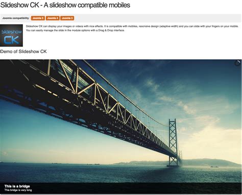 10 Ekstensi Slideshow Joomla Terbaik Untuk Membuat Slider Galeri Gambar