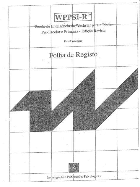 Wppsi Pdf