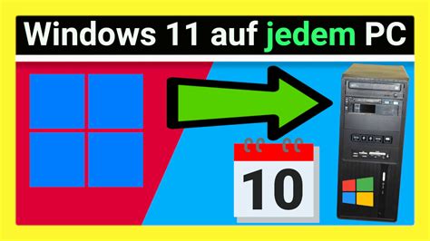 Windows 11 Auf 10 Jahre Altem Computer Einfachster Weg Um Windows 11 Auf Jedem Pc Zu