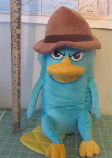 Disneys Phineas And Ferb 20 Inch Agent P Plush 3872726226