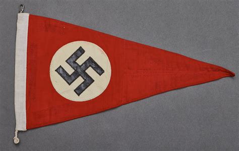Nazi Battle Flag Lot 207 A German Ww2 Third Reich Battle Flag