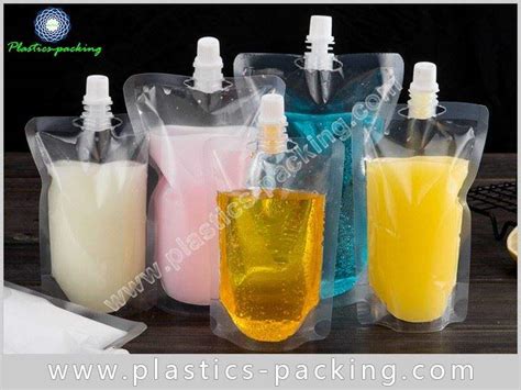 Ml Liquid Packaging Spout Pouch Sea Faith