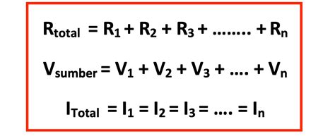 Resistor Rangkaian Seri Pengertian Sifat Sifat Rumus Contoh Soal Dan Pembahasannya Madenginer