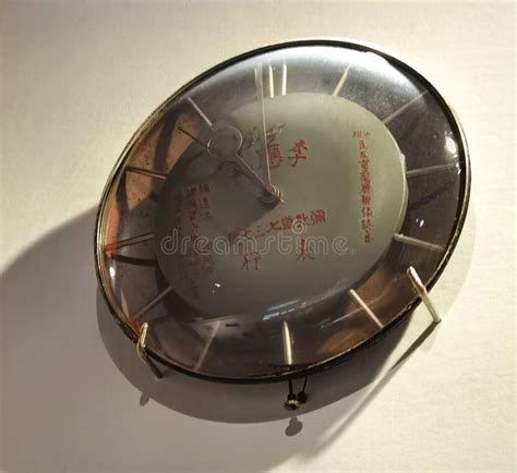 Hong Kong History Museum Antique Clock Analog Time Dial Design Old