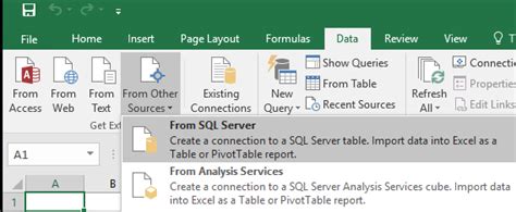 Sql Server After Updating Excel I M No Longer Able To Get The Data Using A SQL Query Stack