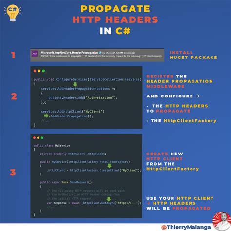 Thierry Malanga On Linkedin Headerpropagation Net Csharp