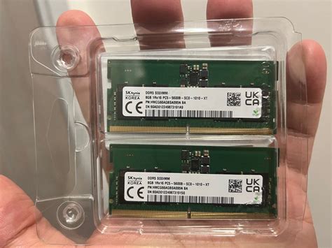 Laptop Ram 16GB 8GBx2 DDR5 5600 Computers Tech Parts Accessories Computer Parts On