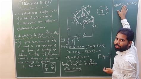Wheatstone Bridge Class 12 Youtube