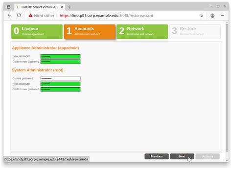 4 18 appliance uprade to version 3 — linotp documentation
