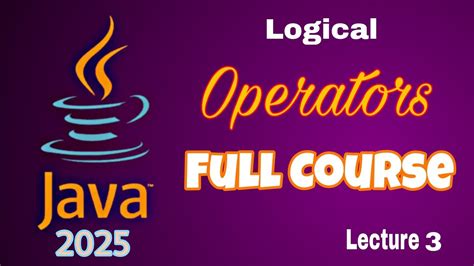 Logical Operators In Java Coding Java Javaprogramming Study