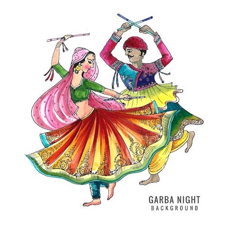 Dandiya Raas Background
