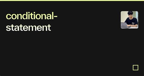 Conditional Statement Codesandbox