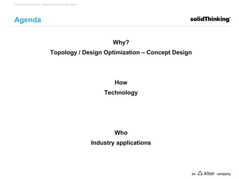 Design Faster And Lighterapplications Of Topology Optimization In