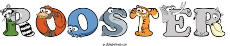 Alphabetimals