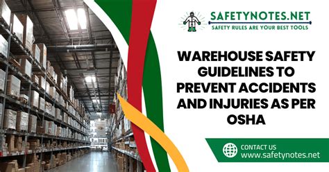 Warehouse Safety Archives Safety Notes