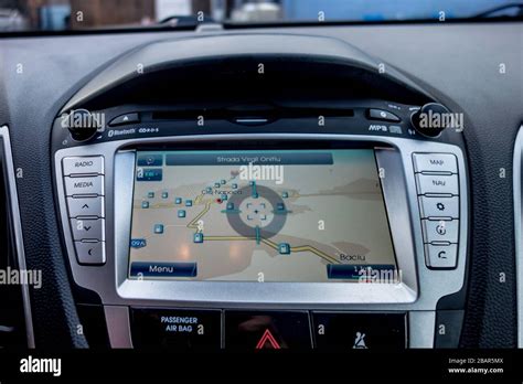 OEM Navigation Display Unit Inside Dashboard Professional Big Display Navigation Unit With