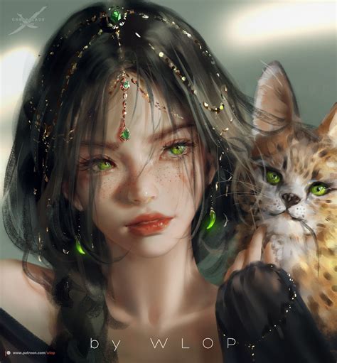 Wlop 10se  1920×2072 花瓣网