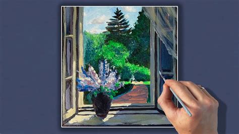 Как нарисовать окно акварельными красками - подробный урок для ...