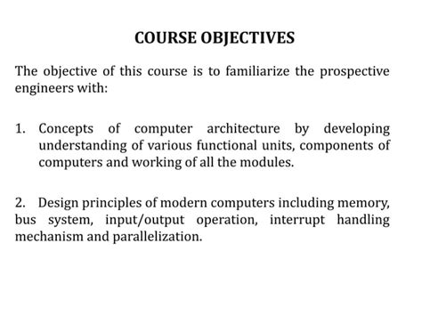 computer architecture pptx
