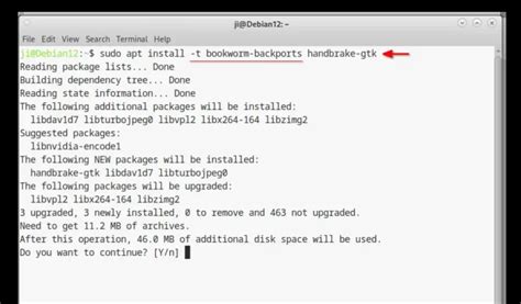 How To Install Latest HandBrake 1 9 2 In Debian 12 Bookworm FOSTips
