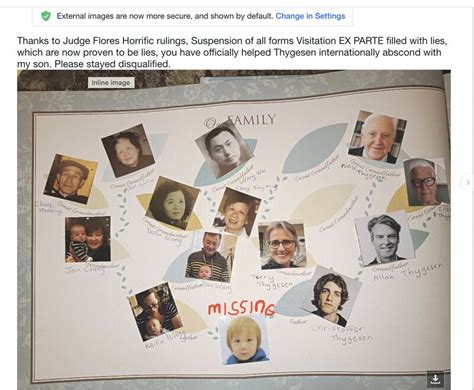 Its Official Allan Thygesen Terry Thygesen Christoffer Thygesen Is Absconding With My 5 Yr