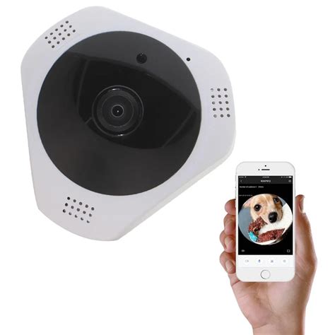 P D VR WI FI Camera Degree Panoramic IP Camera MP Fisheye Wireless Wifi Smart Camera