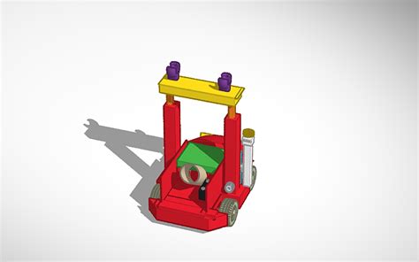 3d Design Chasis De Robot Tinkercad