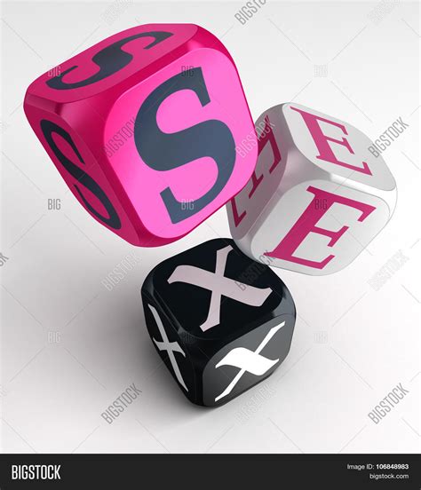 Sex Word On Pink Black Image Photo Free Trial Bigstock
