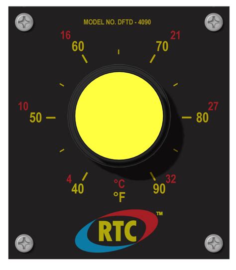 Dftd Rtc Temperature Selector W5 Ranges