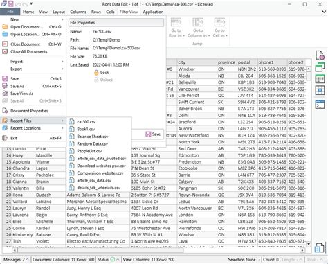 CSV Editing How To Open And View A CSV File