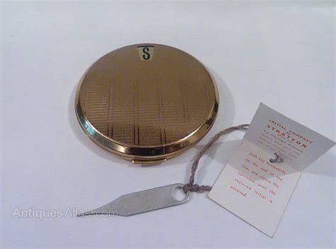 Antiques Atlas Stratton Pick Your Initial Compact 1960s