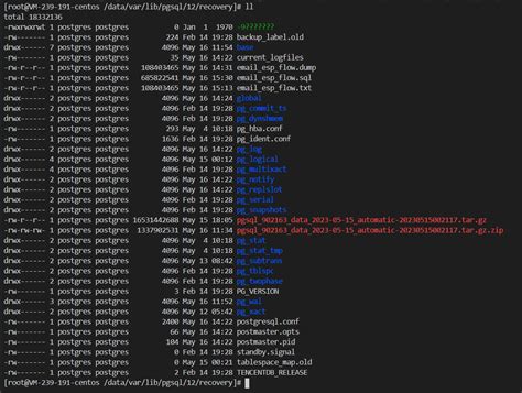 centos7上postgresql数据备份与恢复 skyflask 博客园