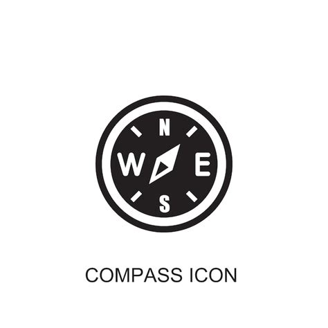 Premium Vector Compass Vector Icon Icon