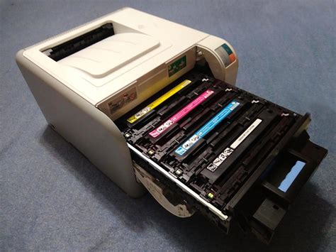 Blinking Lights On The Hp Color Laserjet Cp And Cp Off