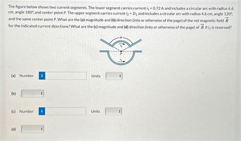 [solved] Q2 The Figure Below Shows Two Current Segments Th