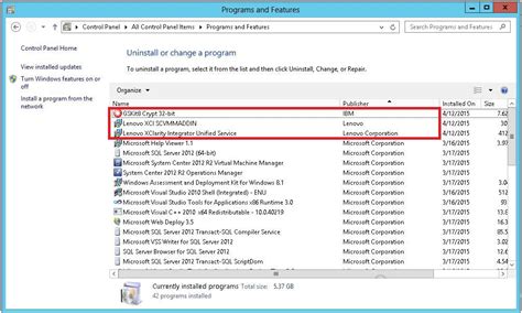 卸载 lenovo 插件 lxci addin scvmm lenovo docs