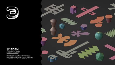 Geometry Node Unfold Unwrap Superhive Formerly Blender Market