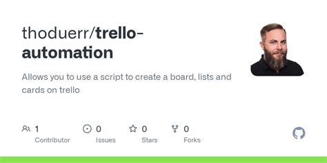 Github Thoduerrtrello Automation Allows You To Use A Script To