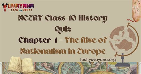 Ncert Class 10 History Chapter 1 Mcq Quiz With Answers The Rise Of Nationalism In Europe