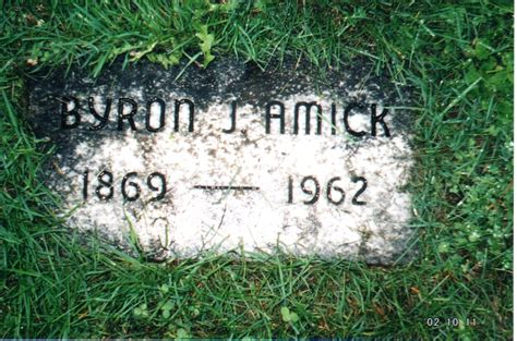 Byron Jenkins Amick 1869 1962 Find A Grave Memorial
