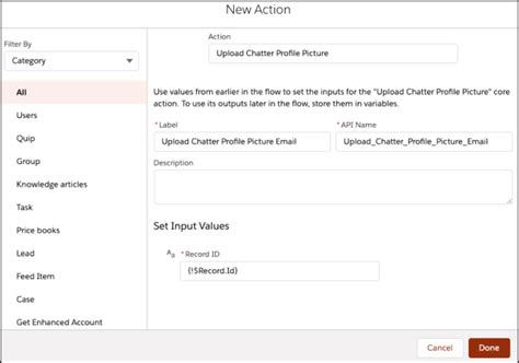 Reminder Email To Upload Chatter Profile Photo Automation Champion