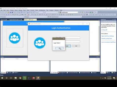 User Login Authentication In C Step By Step YouTube