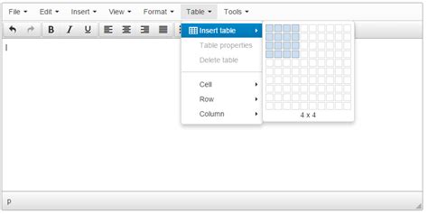 TinyMCE Terminalfour Knowledge Base