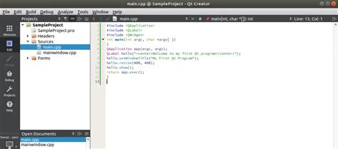 Compiling Your First Qt Program In Ubuntu Vitux